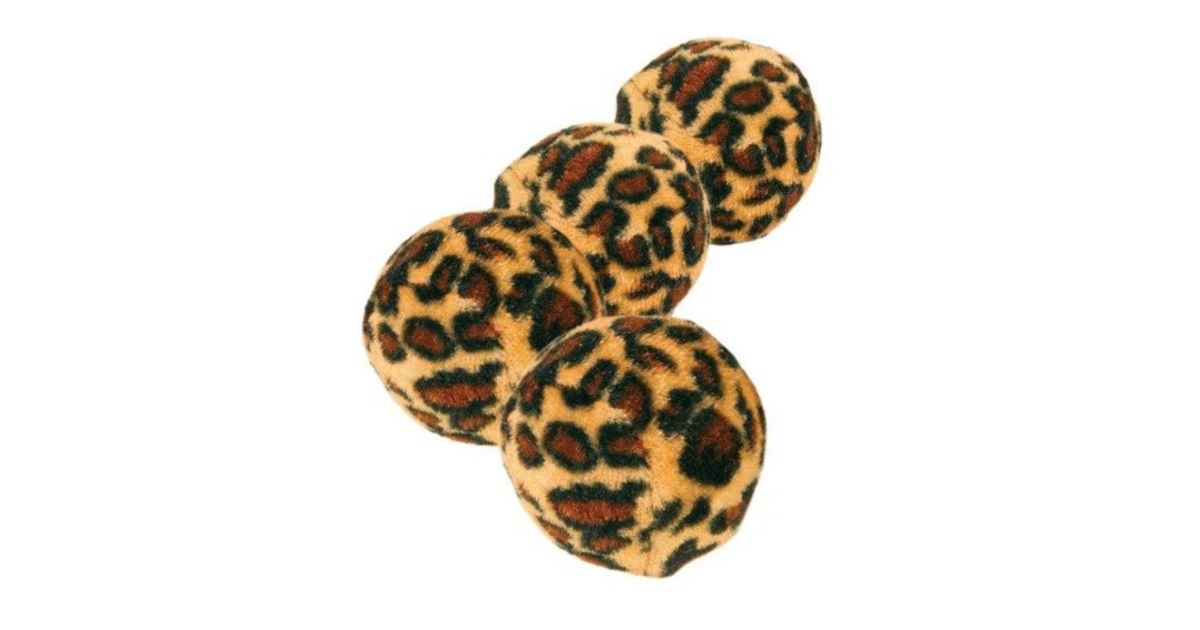 Cheetah balls 4pcs | RajenPets.cz